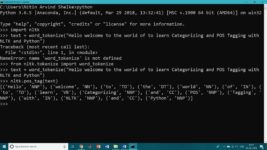 Categorizing and POS Tagging with NLTK Python | Learntek