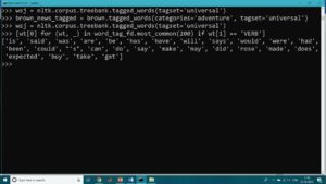 Categorizing and POS Tagging with NLTK Python | Learntek