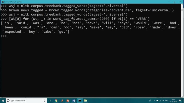 Categorizing and POS Tagging with NLTK Python | Learntek