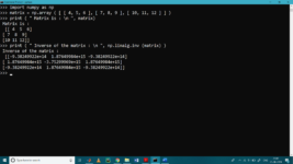 Matrix Operations with Python NumPy - Part 1 | Learntek