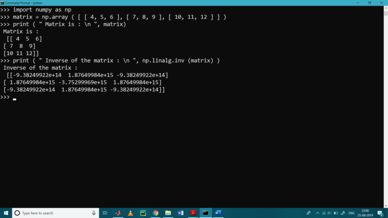 Matrix Operations with Python NumPy - Part 1 | Learntek