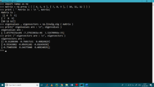 Matrix Operations with Python NumPy-II | Learntek
